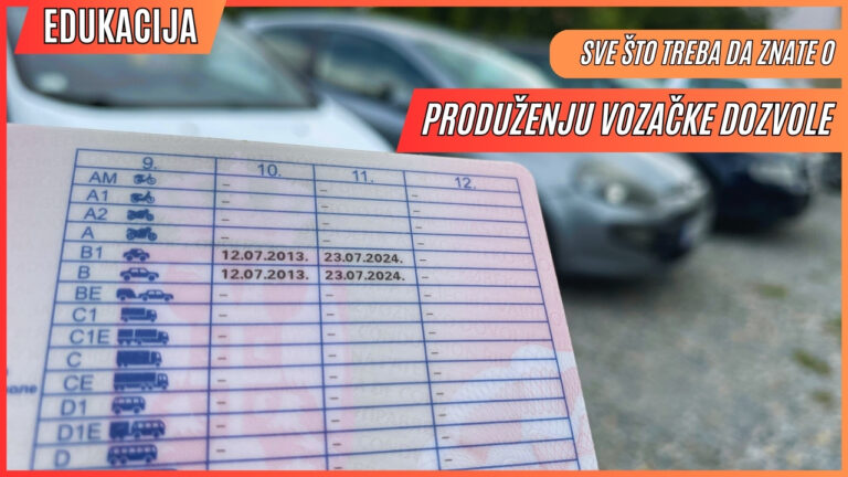 Sve što treba da znate o produženju vozačke dozvole - Informisani.rs