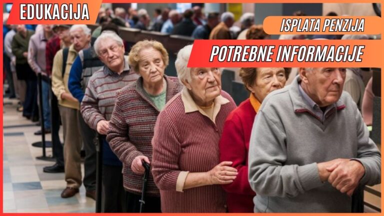 Kada počinje isplata penzija na tekući račun - Informisani.rs