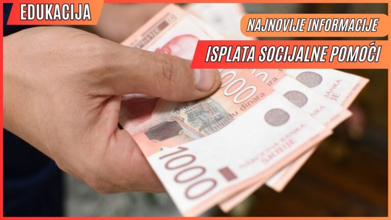 Kad će biti isplata socijalne pomoći - Najnovije Informacije ...